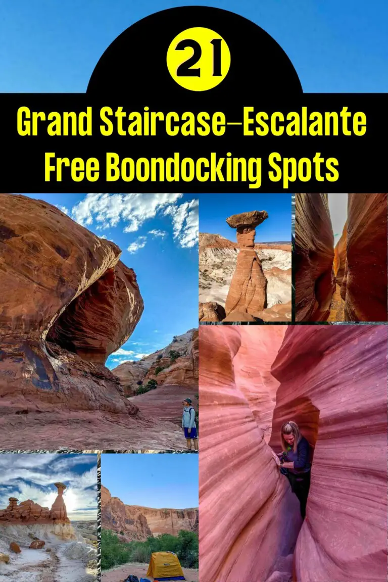 21 Grand Staircase-Escalante National Monument Boondocking In 2024
