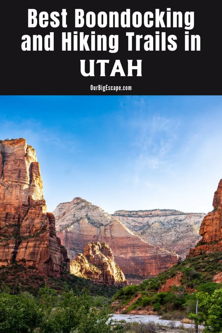 32 Free North-Central Utah Boondocking Areas Along With Maps